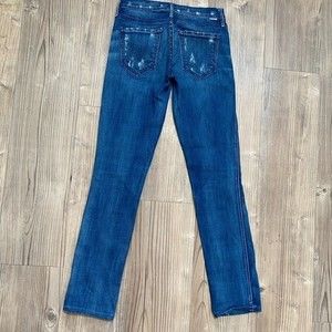 MOTHER | Jeans | Mother The Slasher Jeans Womens 24 Split Hem Hillbilly ...